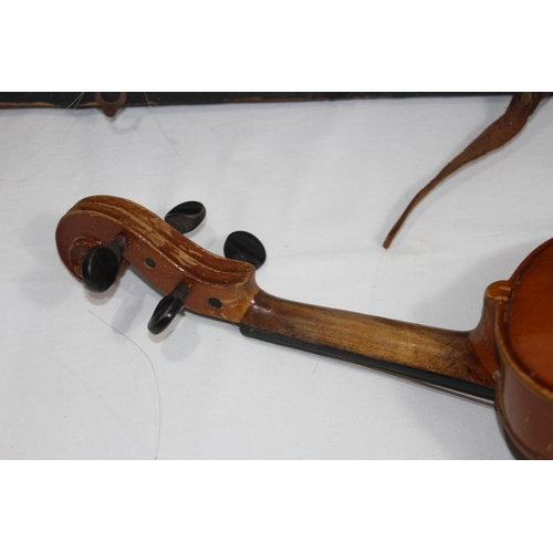 ANTIQUE CASED STRADIVARIUS VIOLIN