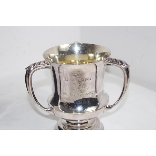 VINTAGE CASED MASONIC CUP 18CM