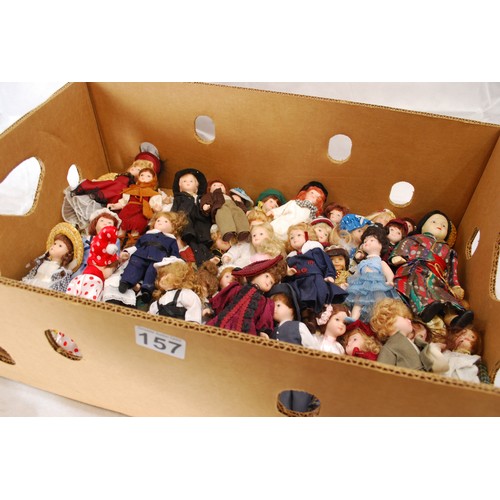 Box of 55 Miniature Pot Dolls