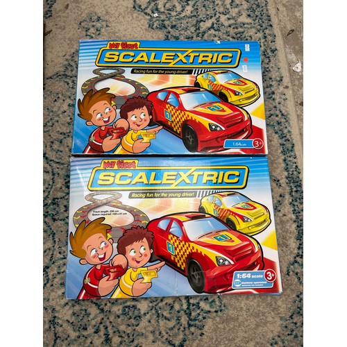 Two Boxed My First Scalextric Sets