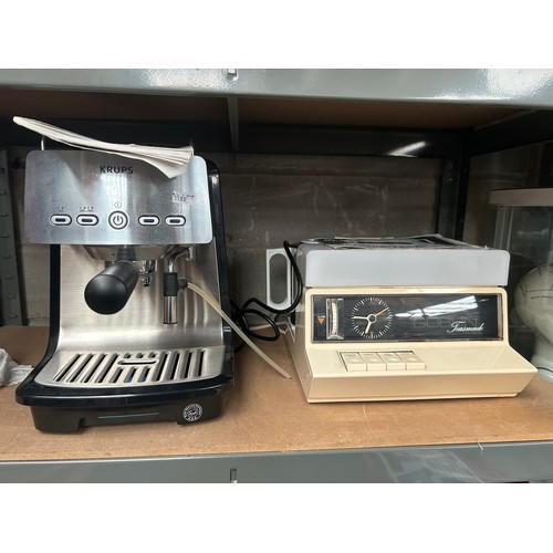 Vintage Goblin Teasmade and Krupa Coffee Machine