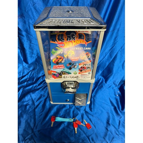 Hotwheels Street Cars Vending Machine , With Some New Toys In.