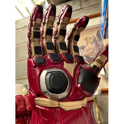Two Iron Man? Hands , With Lights And Sounds , Biggest 20” x 10” Has ...