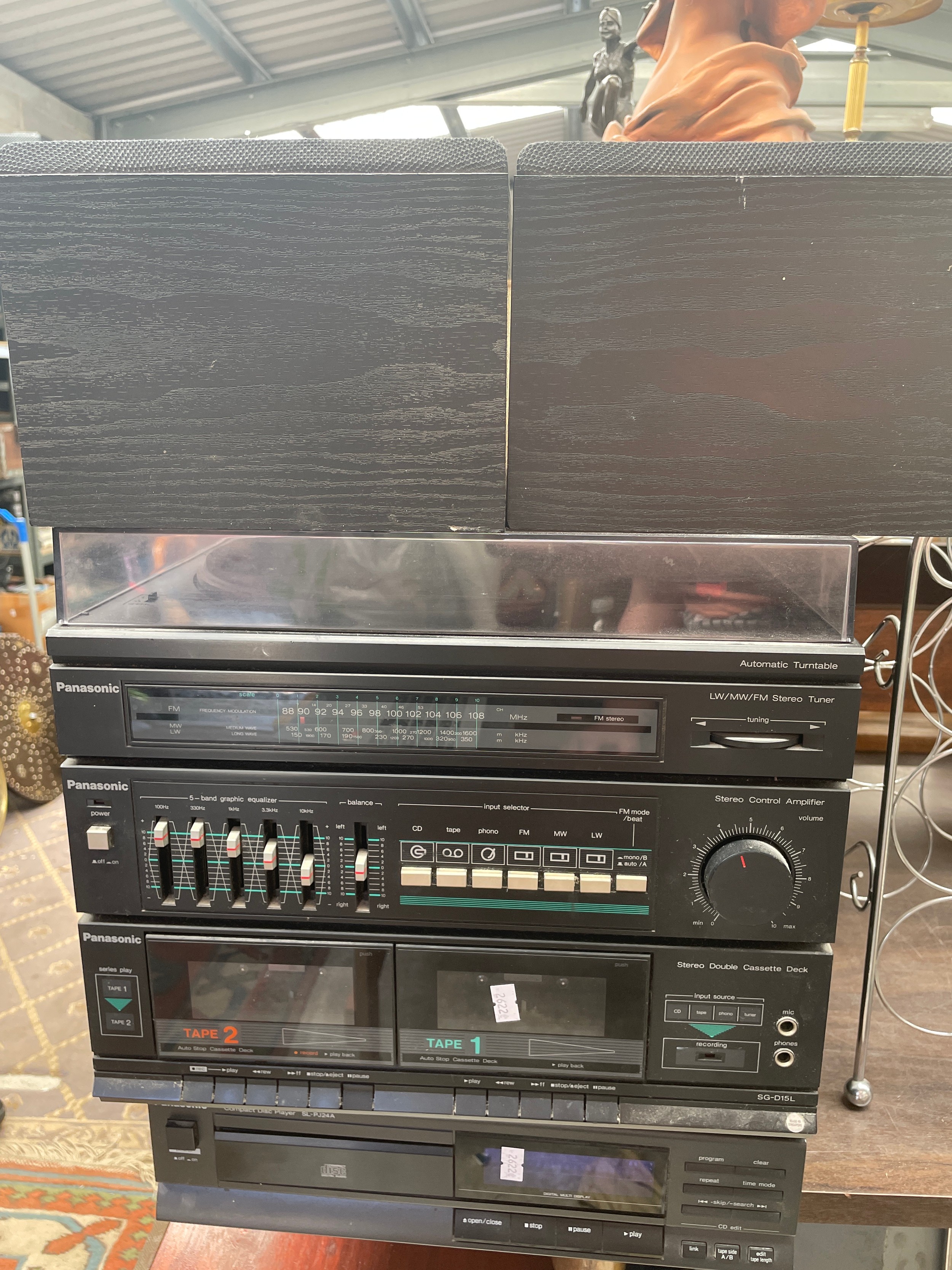 Retro Panasonic Stack System.