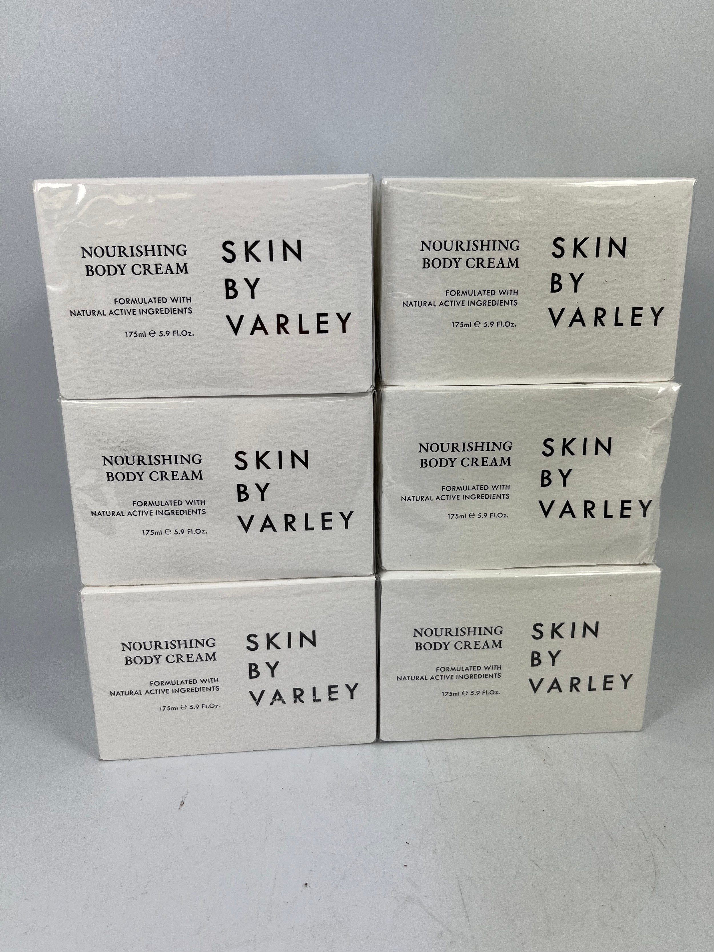 Six Skin By Varley New And Sealed Body Creams.