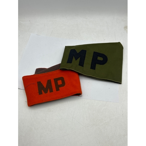 Two Military Police Arm Bands