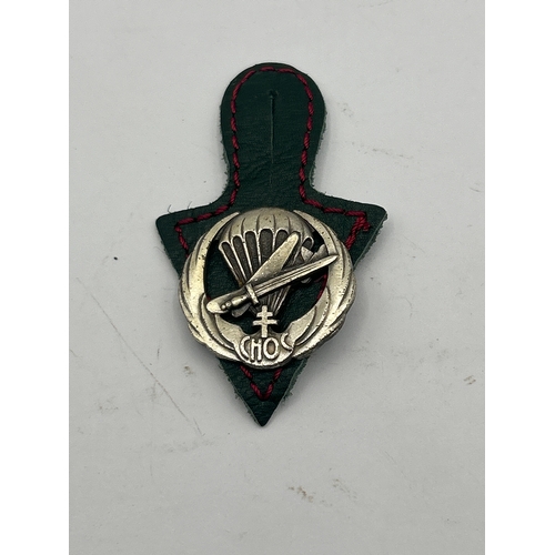 French Paratrooper “Commandos de Choc” Badge – Special Forces Insignia