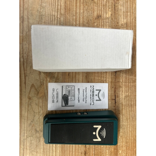 Mission Kemper Wah Pedal, With Box, User Guide Not Used as New