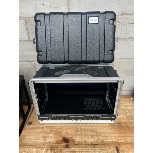Rocktron Velocity 300 Power Amp With Rack Case