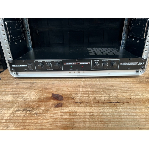 Rocktron Velocity 300 Power Amp With Rack Case