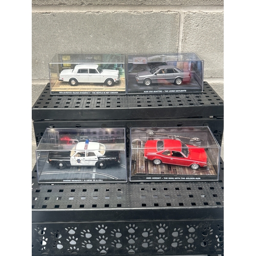 A Group of Eaglemoss James Bond 1:43 Die-Cast Model Cars
