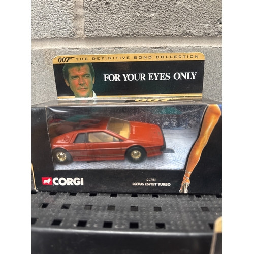 A Pair of Corgi James Bond 007 'The Definitive Bond Collection' Die ...