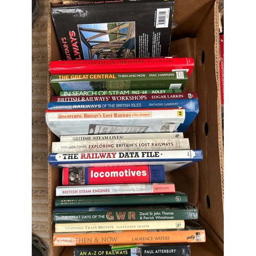 A Collection of British Railway History Books
