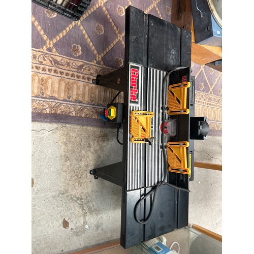 Working Order Electric Benchtop Router Table Wood Working Craftsman Tool