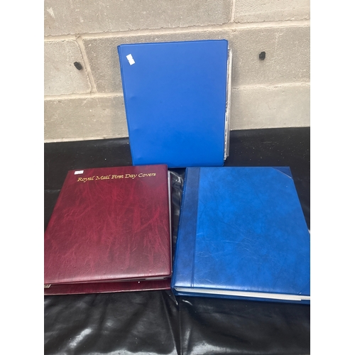 Three Binders of British and Commonwealth First Day Covers