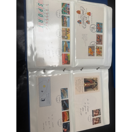 Three Binders of British and Commonwealth First Day Covers
