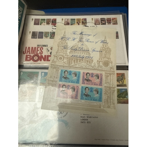 Three Binders of British and Commonwealth First Day Covers