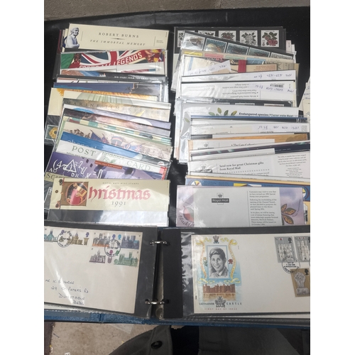 A Collection of Royal Mail Mint Stamp Presentation Packs, First Day ...