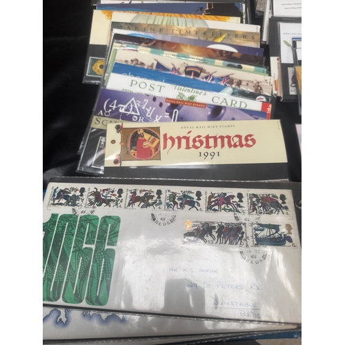 A Collection of Royal Mail Mint Stamp Presentation Packs, First Day ...