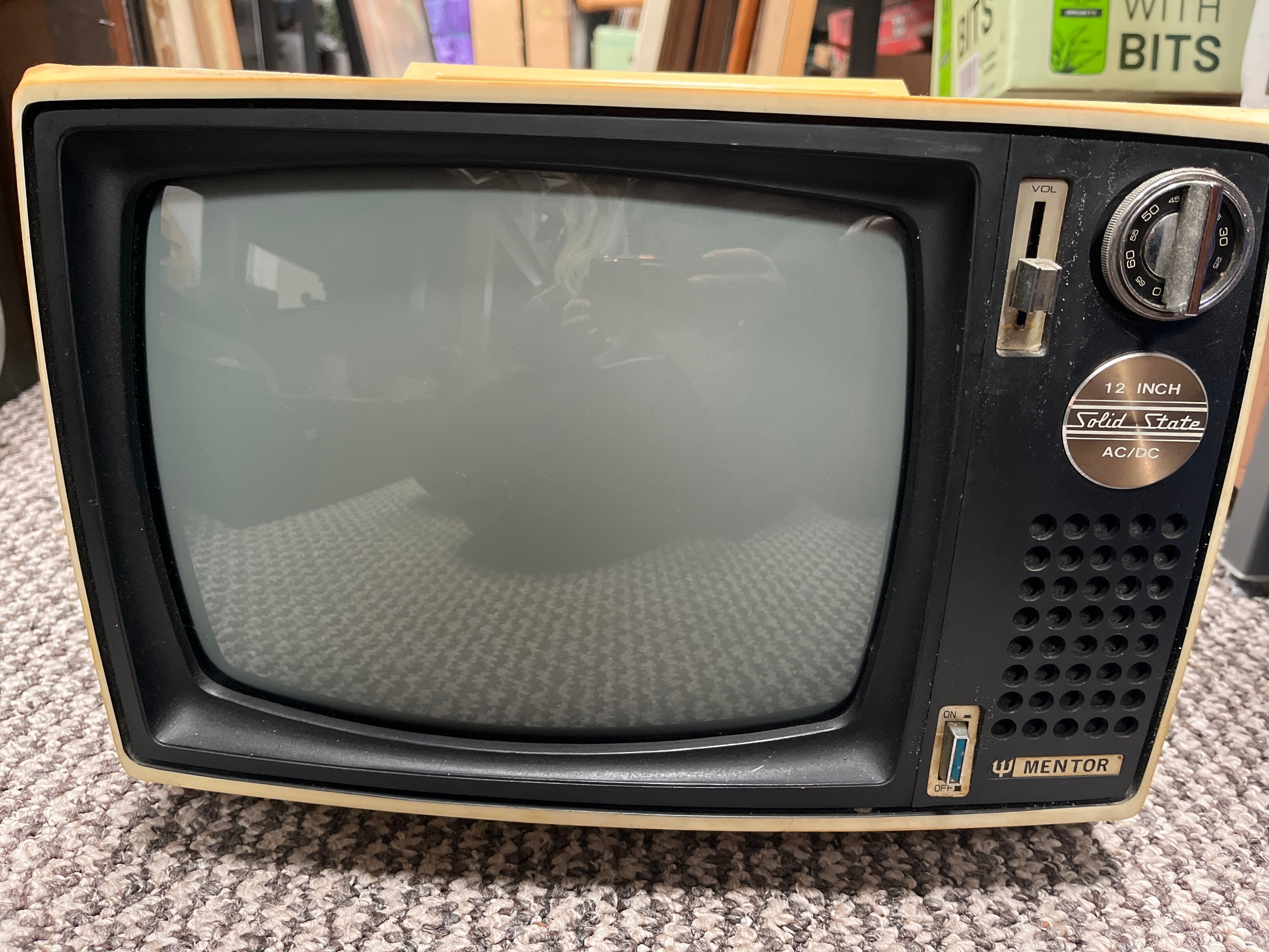 A Mentor 12-Inch Portable Solid State Television