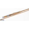 Partridge Golden Shadow split cane fly rod, 8ft 6" 2pc, GS851, line 7 ...