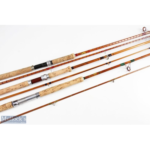 Youngs of Harrogate otter brand split cane spinning rod 9ft 2pc 26 inch ...