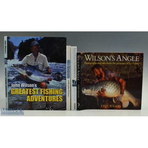 John Wilson Fishing Books, to include Go Fishing 1994, Fifty Years A ...