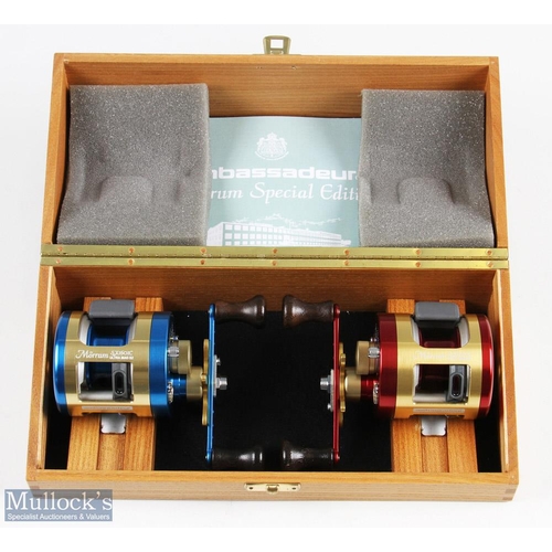 Abu Ambassadeur Morrum Special Edition twin reel boxed set containing ...