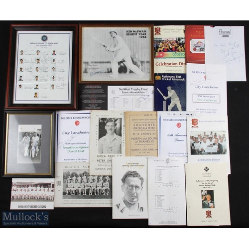 Assorted Cricket Memorabilia features - 1947 Gidea Park CC v Peter ...