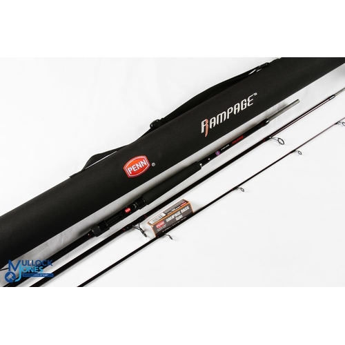 Penn USA Rampage carbon brass spinning rod SAP 1277896 - 9' 3pc, CW 1/2 ...
