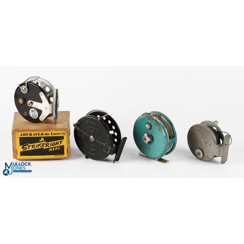 Strike Right alloy reel 3" caged spool, twin handles, on/off check ...