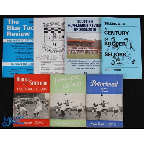 Collection of Scottish non-league publications 1950/51 North of ...