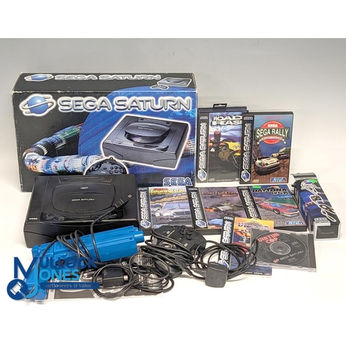 Sega Saturn Console and Games, in original box with internal packing ...
