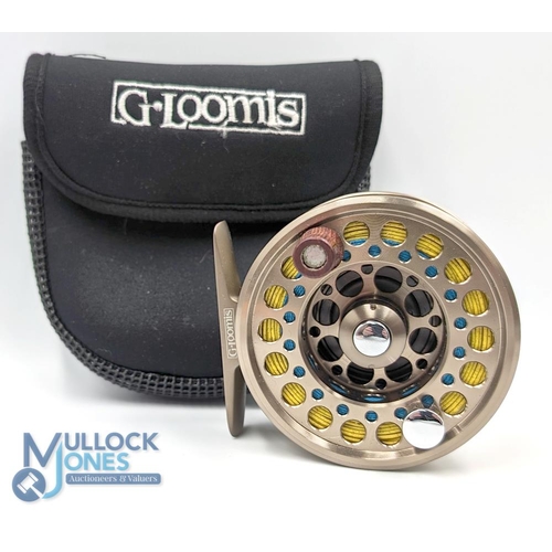 G Loomis Eastfork 3 / 4 alloy fly reel in bronze finish, counter ...