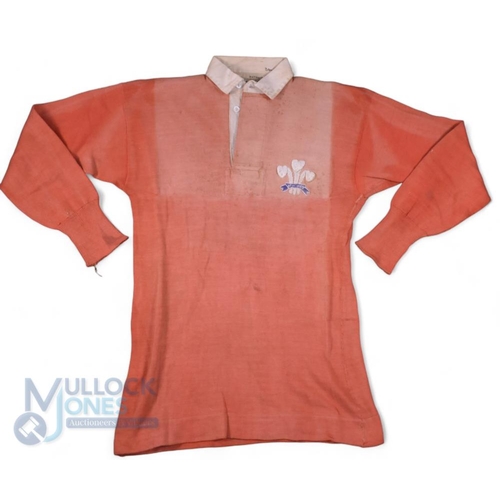 1930s Wales Matchworn International Rugby Jersey: A splendid Welsh ...