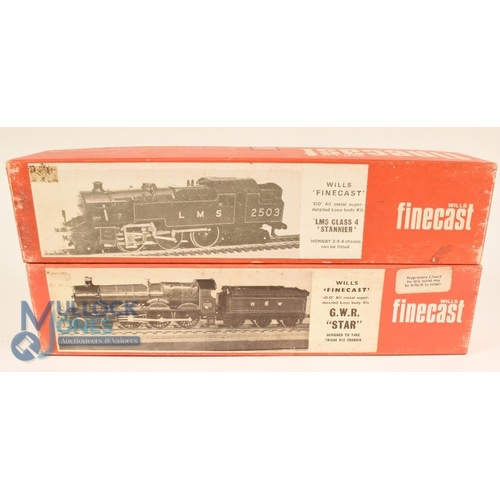 Wills Finecast white metal 4mm OO Kit GWR Star 4051 4-6-0 Loco Train ...