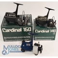 ABU Cardinal fixed spool reels (3) to incl' a Cardinal 40 LHW in blue ...