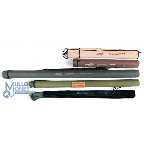 3x Empty Fishing Rod Tubes, to include Shakespeare 43" long ...