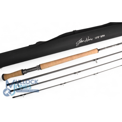 John Norris of Penrith Atlantic Salmon 12' 6", 4 piece graphite fly rod ...
