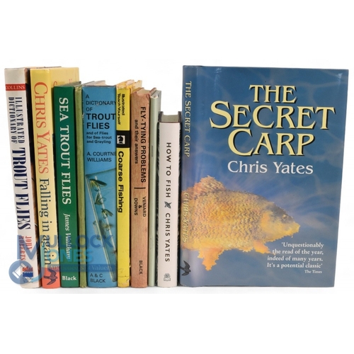 Ten Fishing Books - The Secret Carp 2000 Chris Yates signed, How to ...