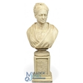1870 Catharine Allison Fellows Sculpture Marble Female Bust, 30cm tall ...