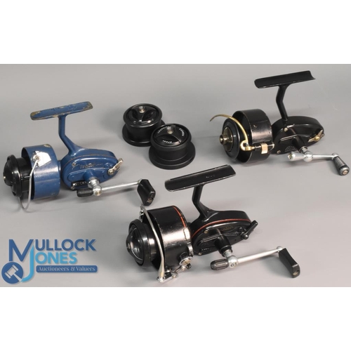 3x Mitchell fixed spool reels - features Early Mitchell fixed spool ...