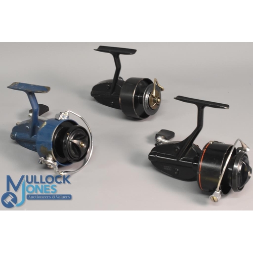 3x Mitchell fixed spool reels - features Early Mitchell fixed spool ...