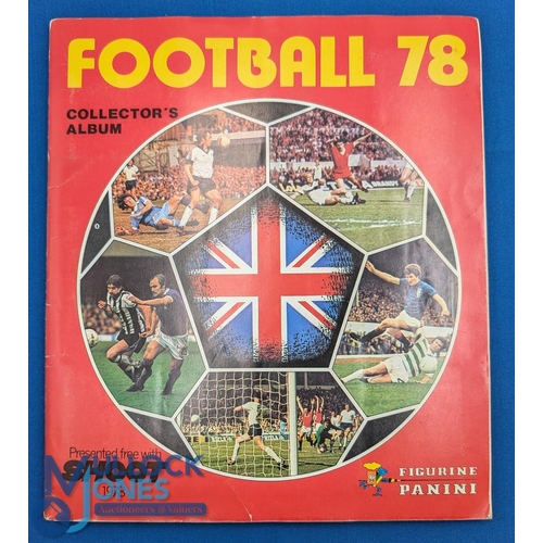 1978 Panini Football Sticker Book, a complete album, in good condition ...