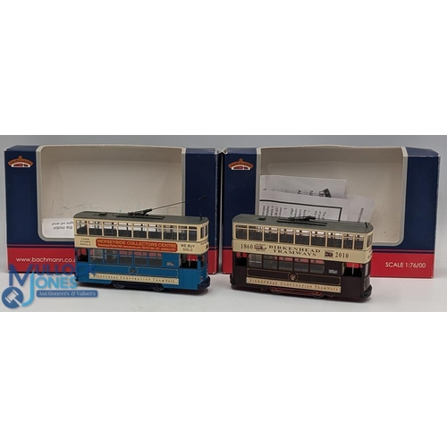 Bachmann OO Gauge CE00609 Tram Car 69 and 70 Birkenhead Corporation ...