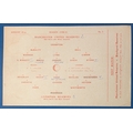 1950/51 No. 1 Manchester Utd reserves v Liverpool Central League match ...