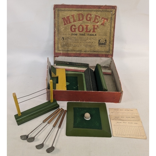 Period Golf Game Midget Golf Glevum Series containing instructions ...