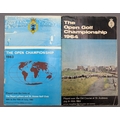 1963 & 1964 Official Centenary Open Golf Championship programmes - both ...