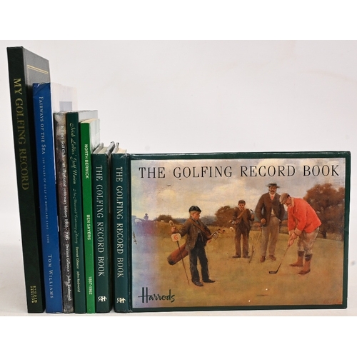 Golf History and Record Books to include The Golfing Record Book ...