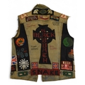 Pair of Heavy Metal Rockers Jackets: Levi Denim Jacket, having many ...